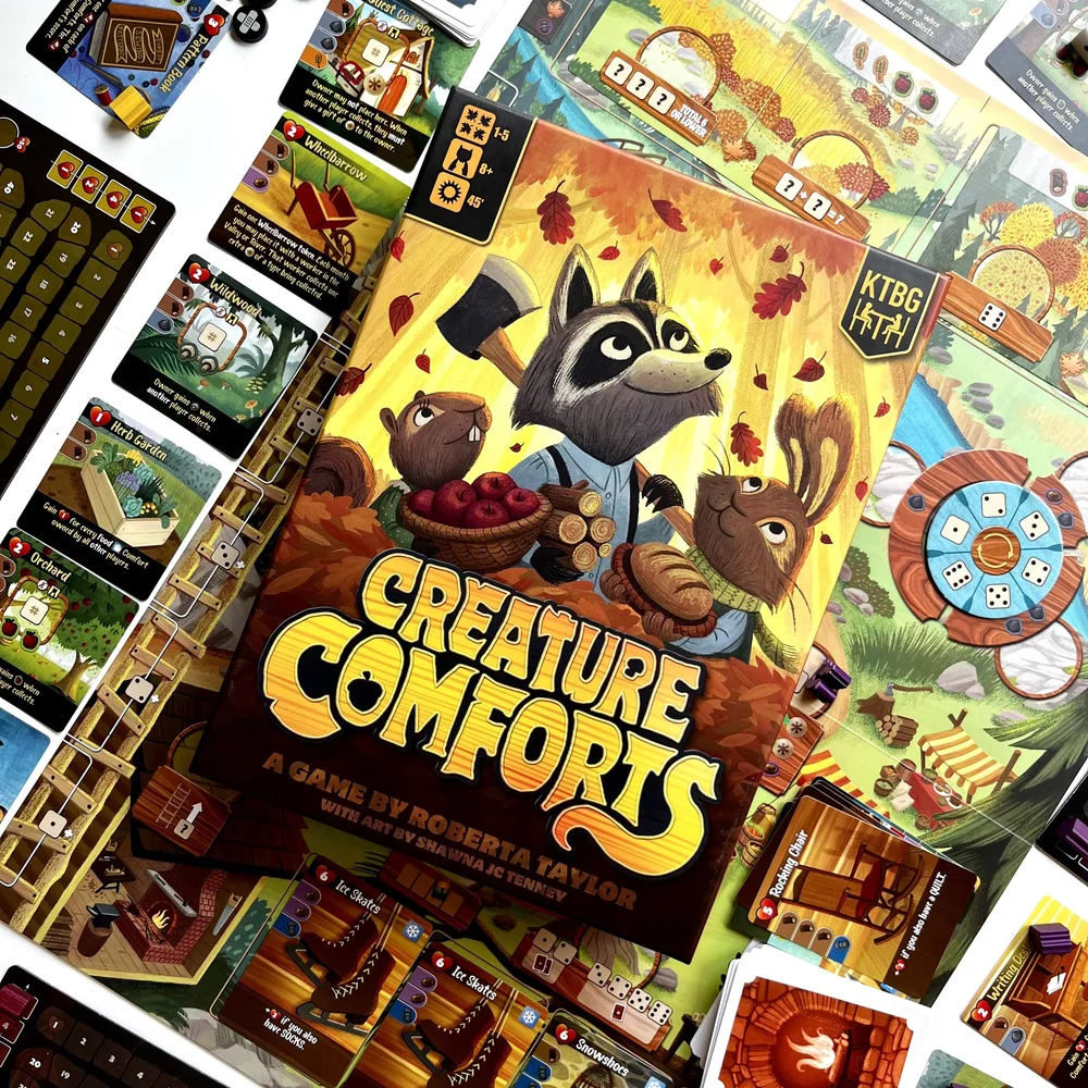 Creature Comforts is Perfect for a Cozy Family Game Night | Dad Suggests