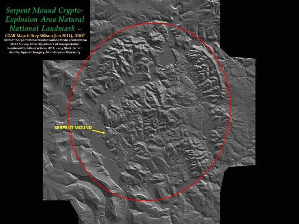 Ohio Asteroid Crater