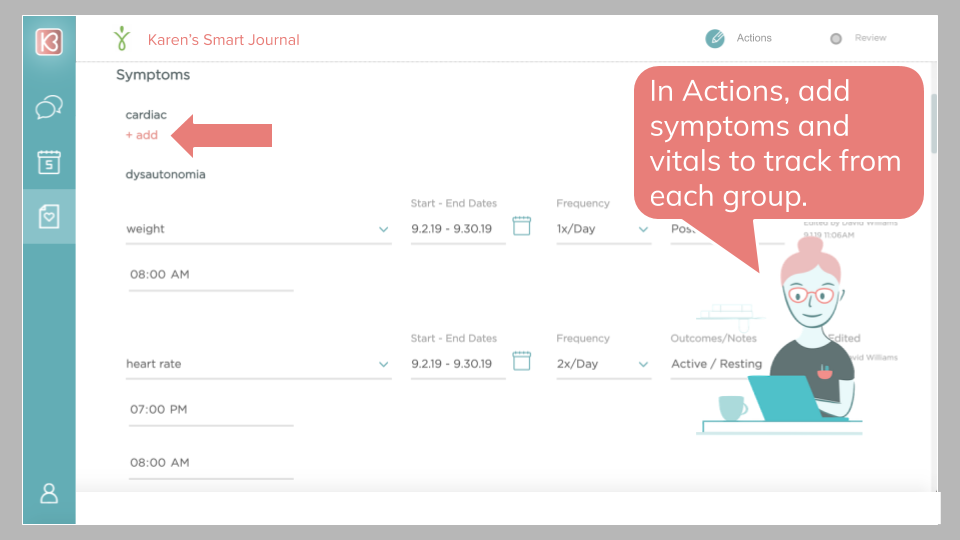 Create a New Smart Health Journal for a Loved One — Care3 | Make Your ...