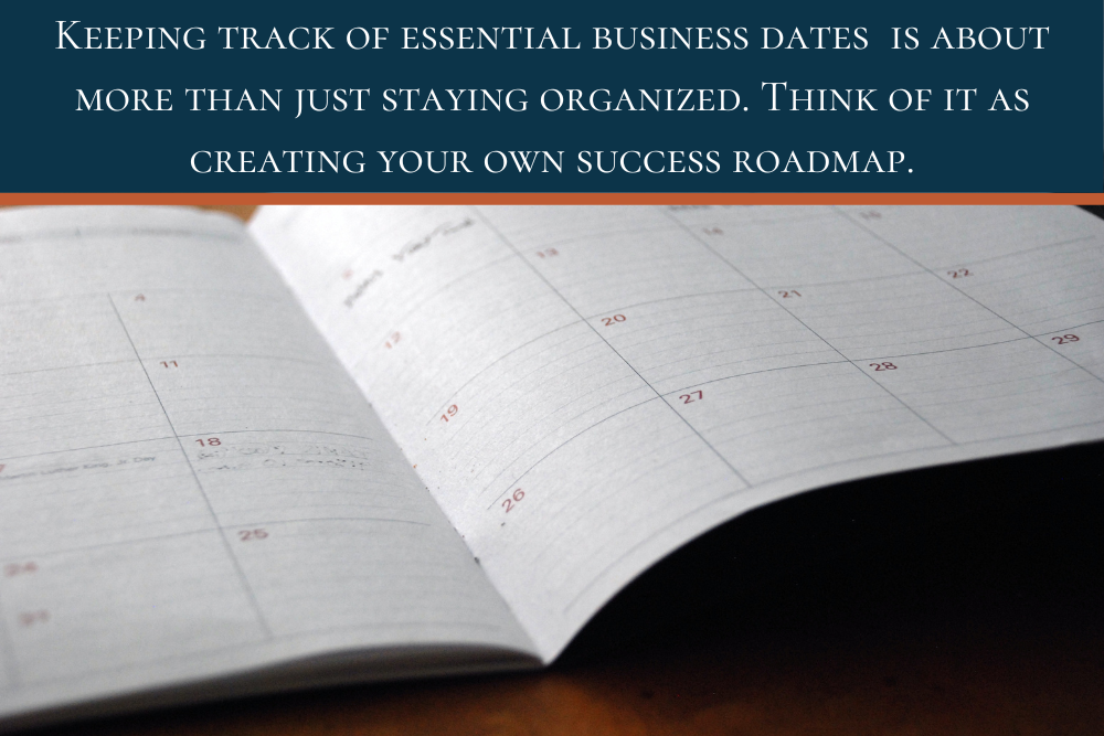 Essential Dates for your Business Calendar — RM Legal Studio