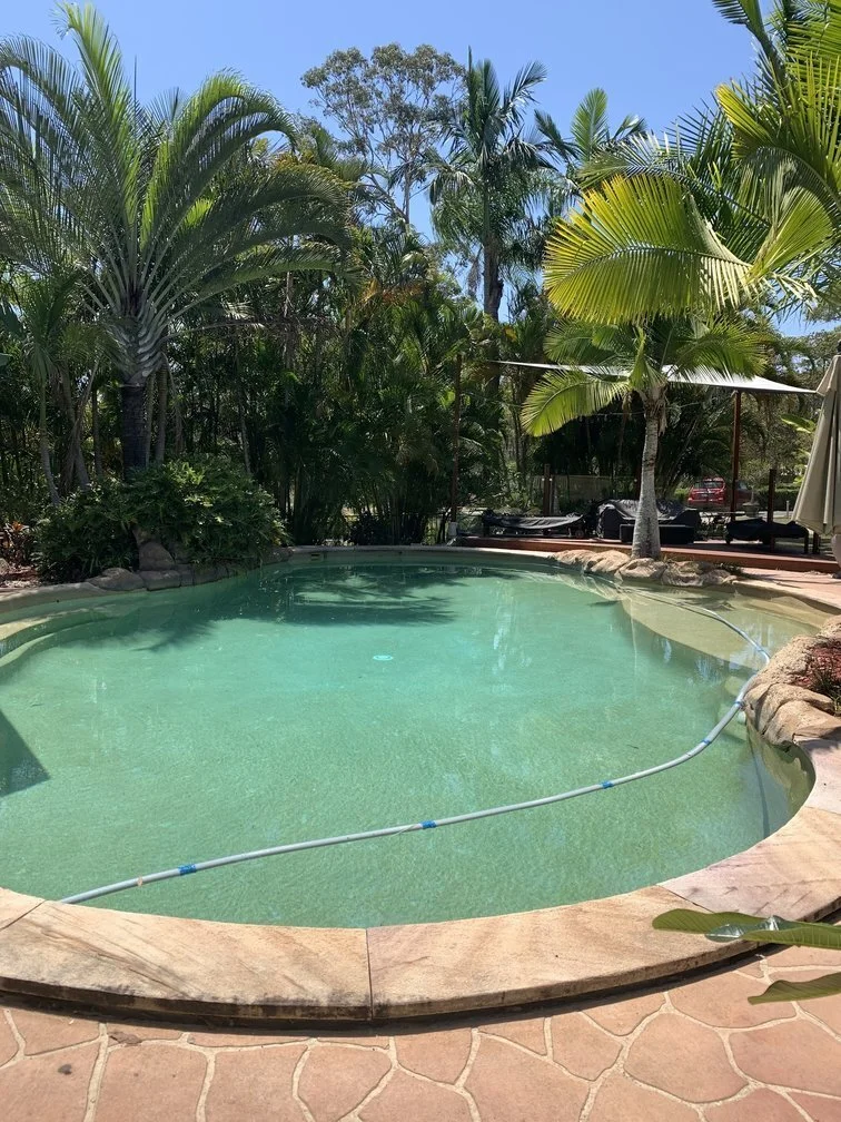 Pool Back Wash