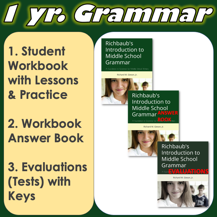 Richbaub's Grammar Books for Middle School — Richbaub's Middle School ...