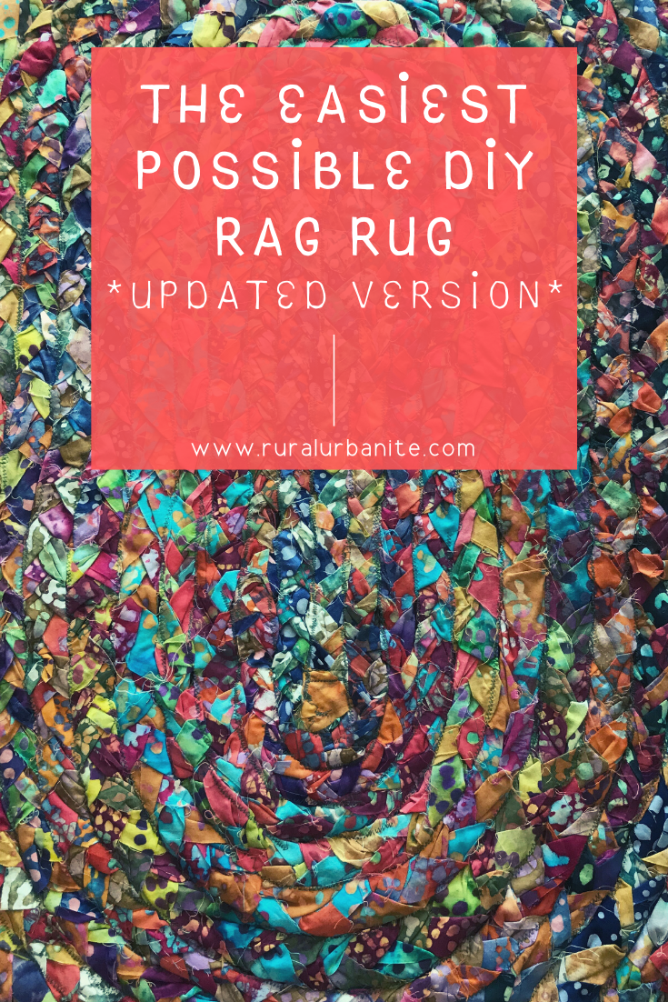 The Easiest Version of a Rag Rug Updated — Rural Urbanite