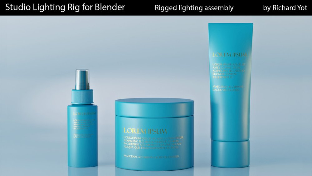 Studio Lighting Rig for Blender — Richard Yot