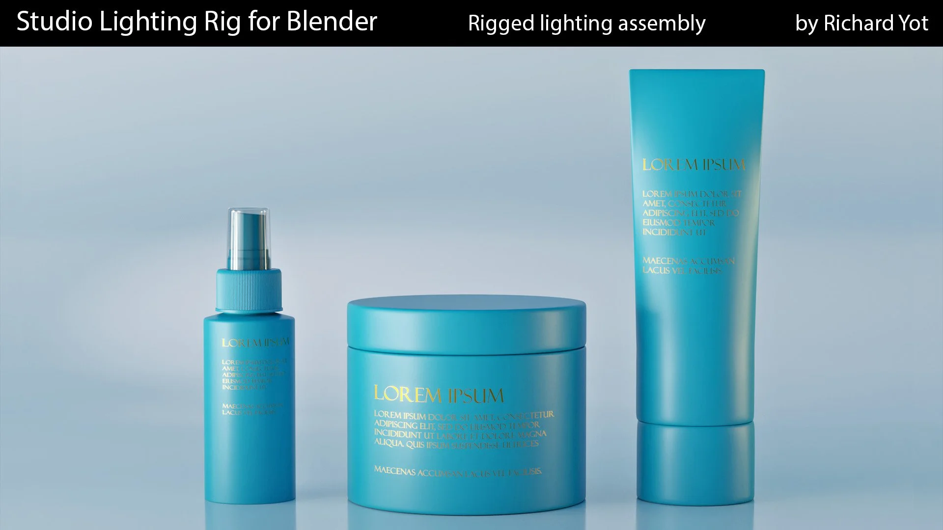 Studio Lighting Rig for Blender — Richard Yot