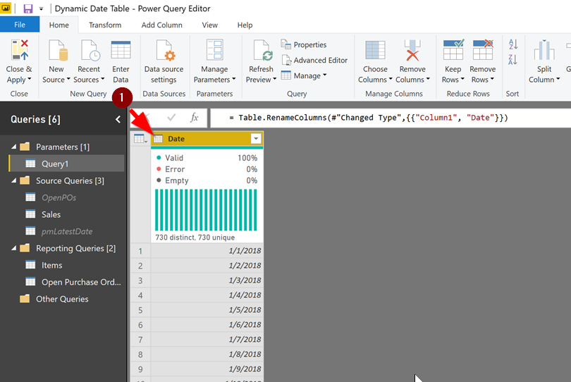 Create A Dynamic Date Table In Power Query — ehansalytics