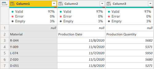 Use List.PositionOf() To Find The First Row of Data In An Excel File ...