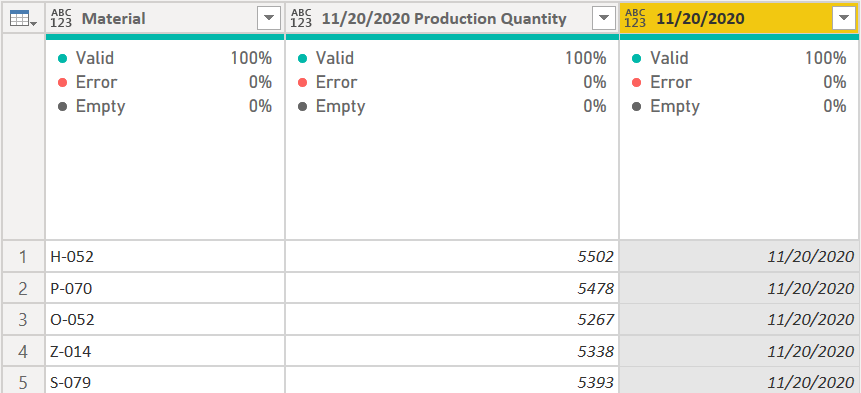 Renaming A Column In Power Query Based On Position — ehansalytics
