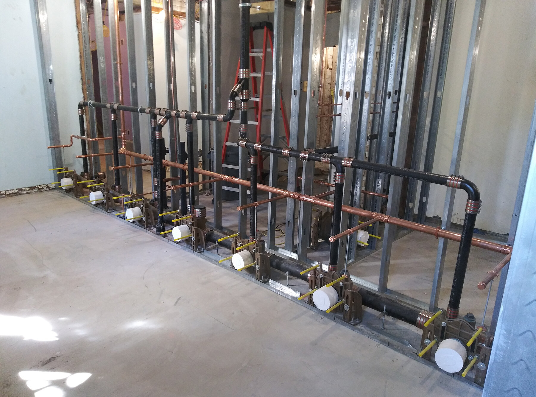 Plumbing at Fraser — FRASER ENGINEERING