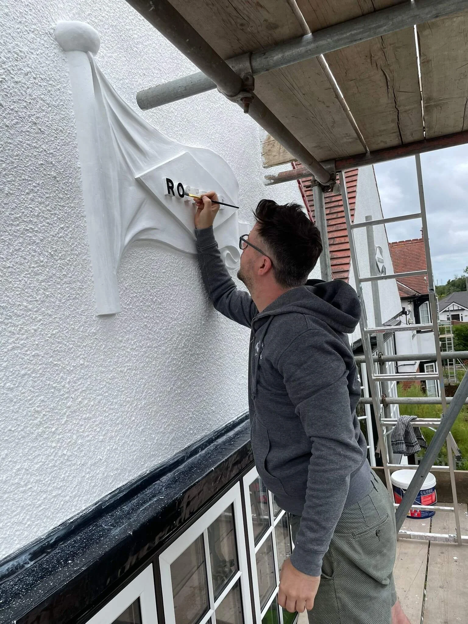 Fairfield Road Flag House Restoration | Swart Plaster Mouldings Ltd