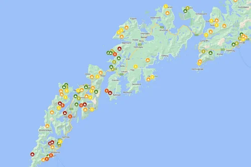 Best places to see in Lofoten - Map of the Lofoten Islands — Tomas ...