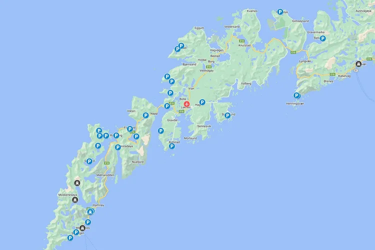 Best places to see in Lofoten - Map of the Lofoten Islands — Tomas ...