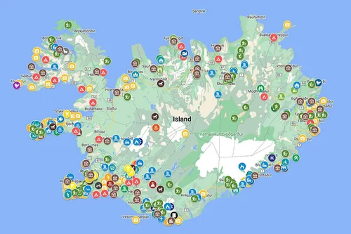 Best places to see in Iceland - interactive map — Tomas Havel | Travel ...