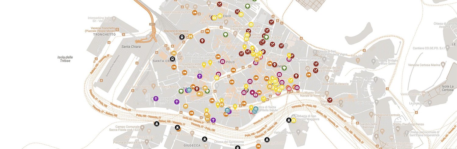 Venice Tourist Map - best attractions — Tomas Havel | Travel ...