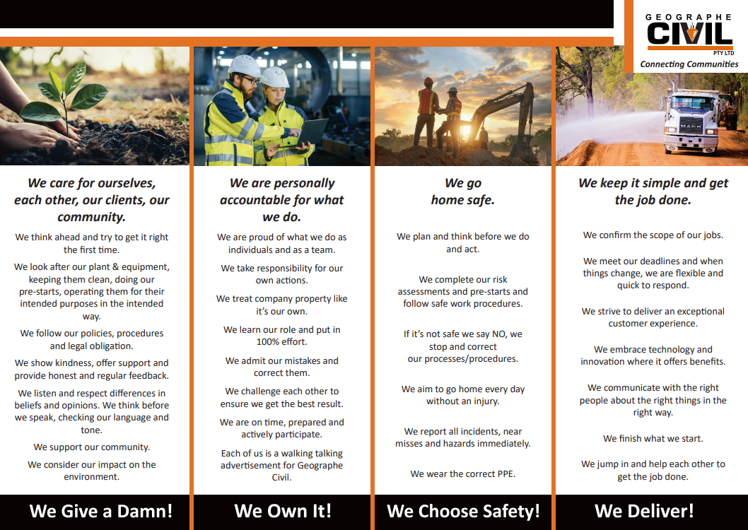Guiding Values | Discover Our Values & Get Started — Geographe Civil