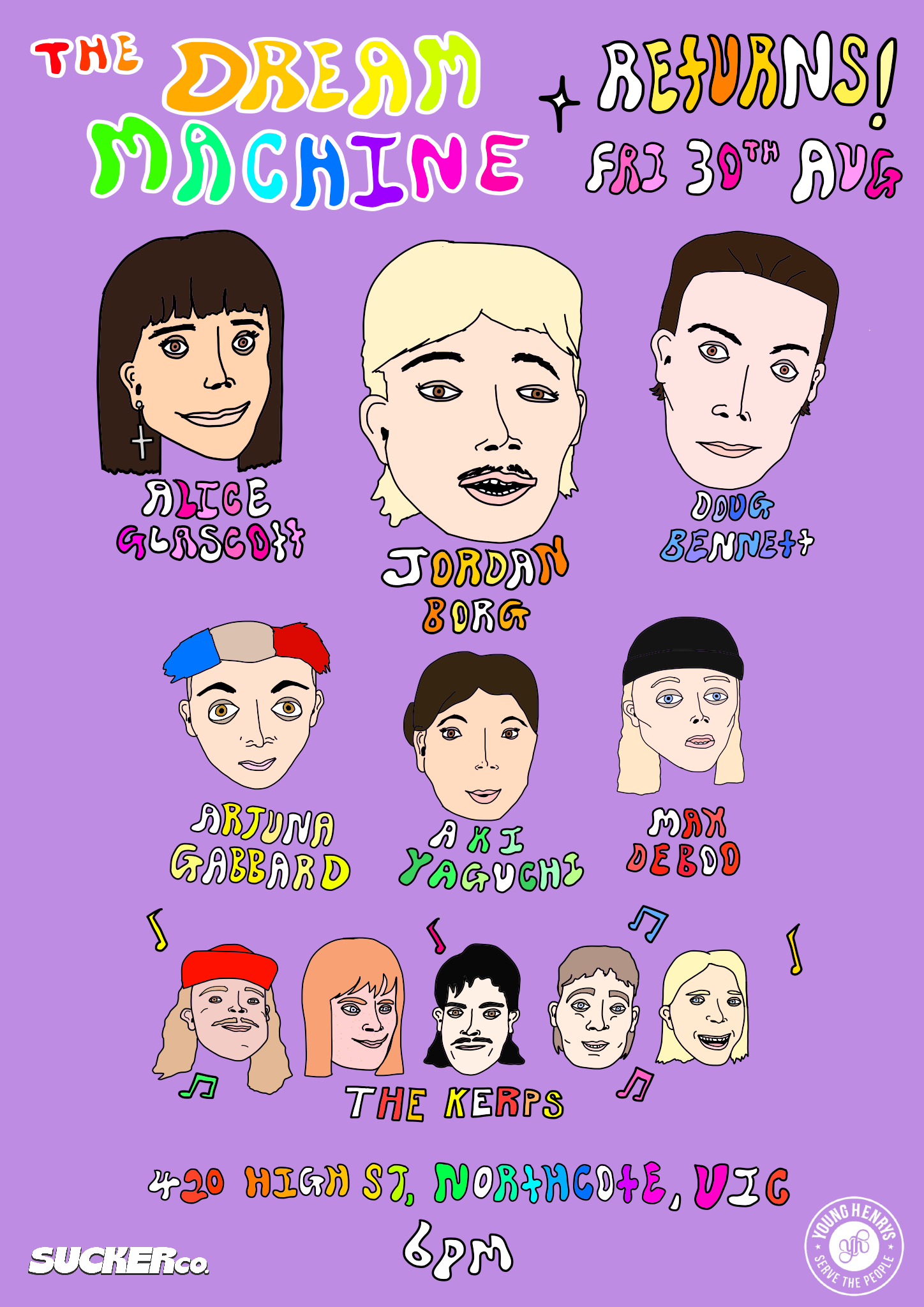 Behind the Scenes of The Dream Machine Art Tour — Pure Nowhere