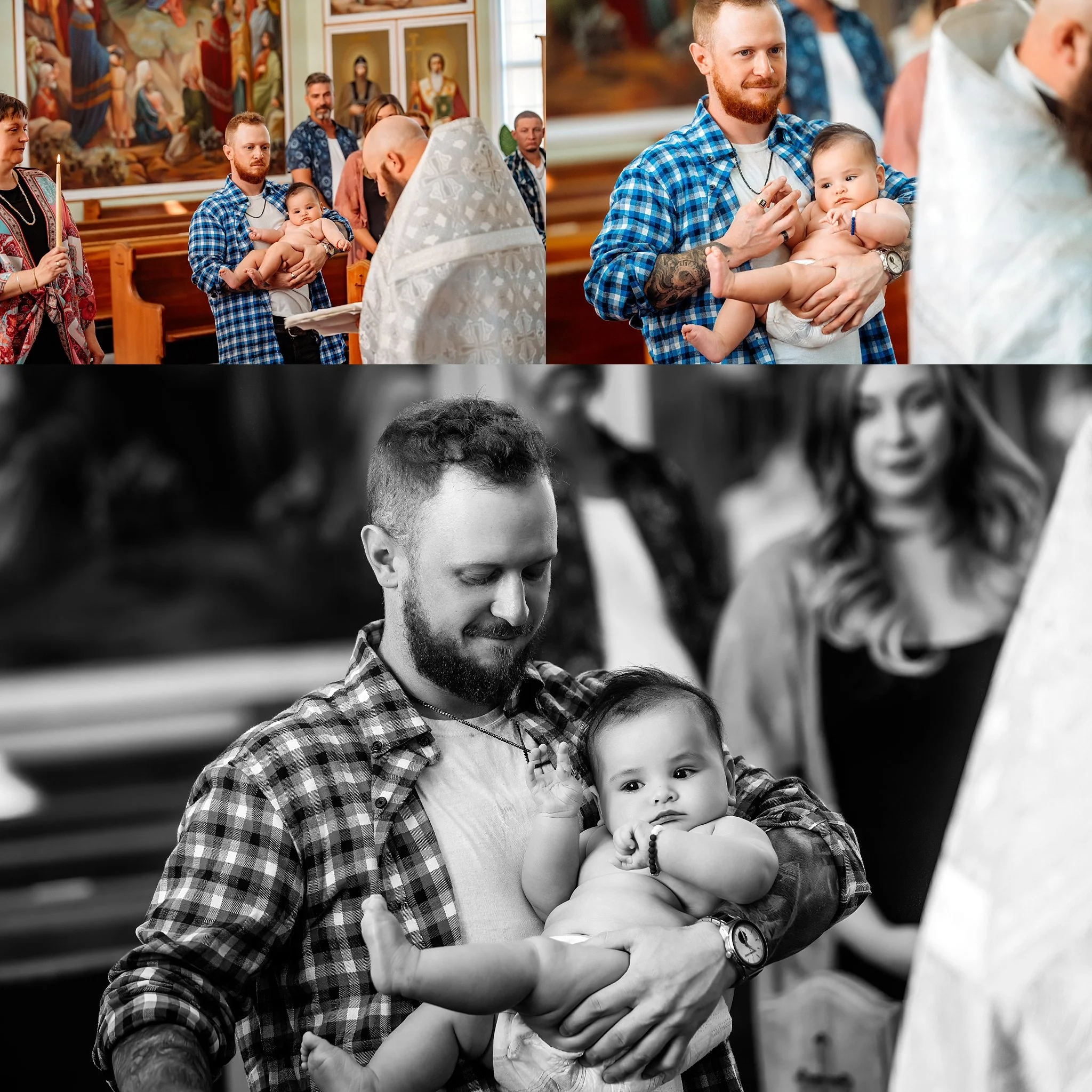 Baptism Ceremony at Ukrainian Orthodox Church Of All Saints in Kamloops ...