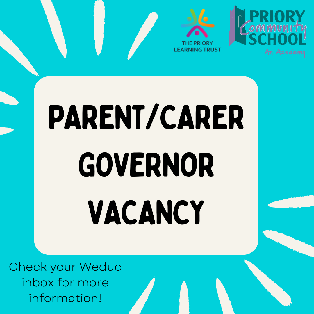 Parent/Carer Governor Vacancy at PCSA — PCSA