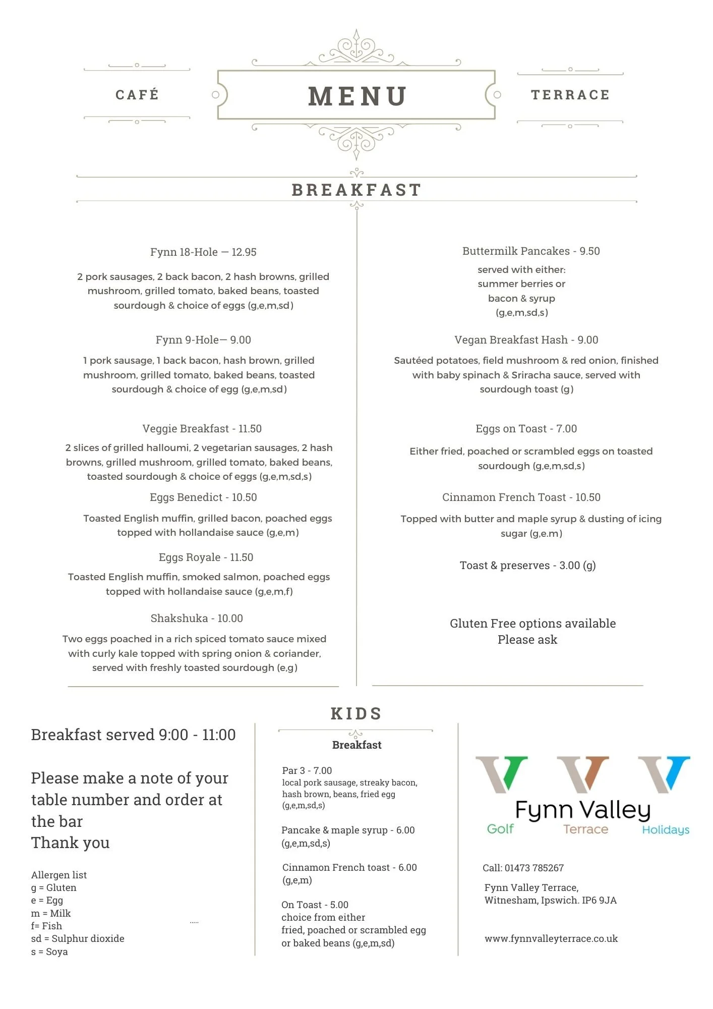 Fynn Valley Terrace Event Venue near Ipswich in Suffolk