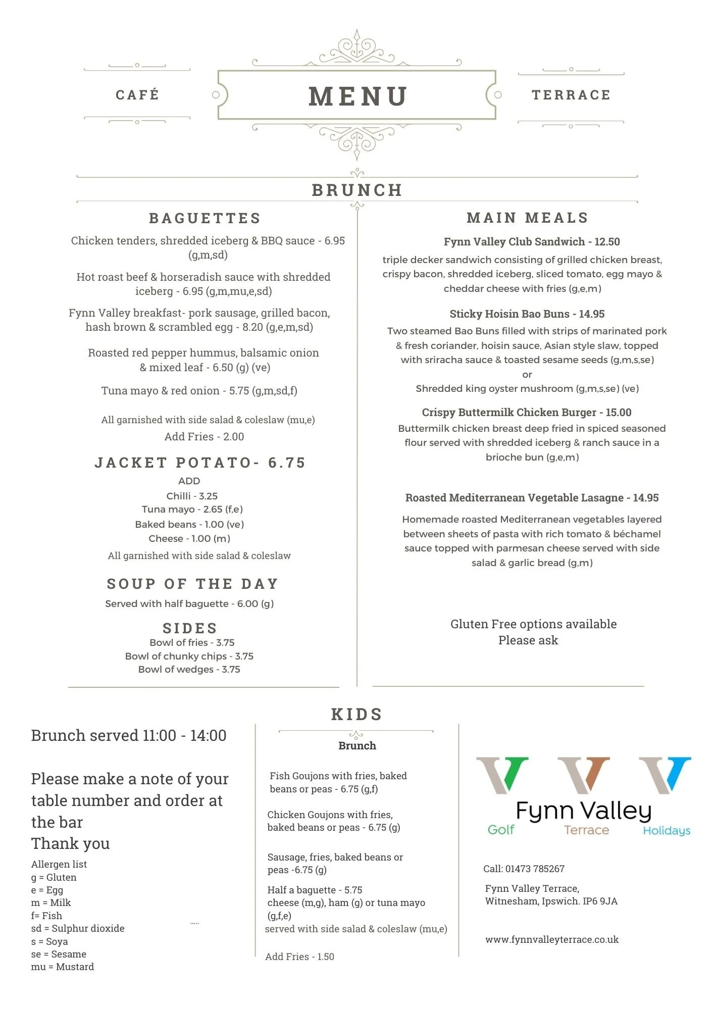 Fynn Valley Terrace Event Venue near Ipswich in Suffolk