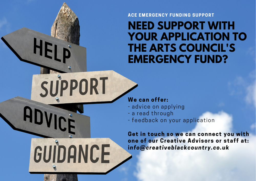 Looking for help with your ACE application? — Creative Black Country