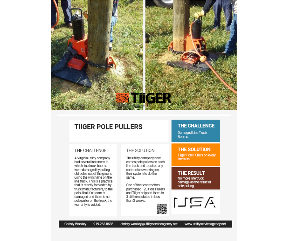 Product Case Studies — Utility Service Agency