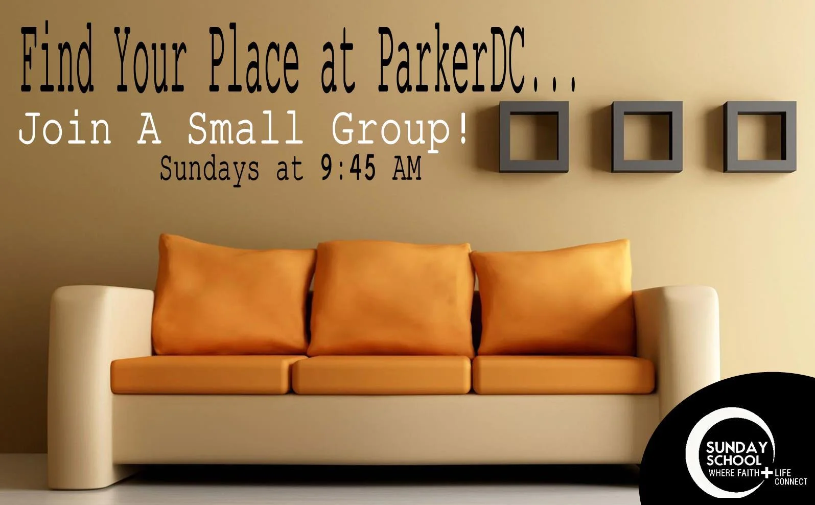 Small Groups — A GOSPEL-CENTERED COMMUNITY