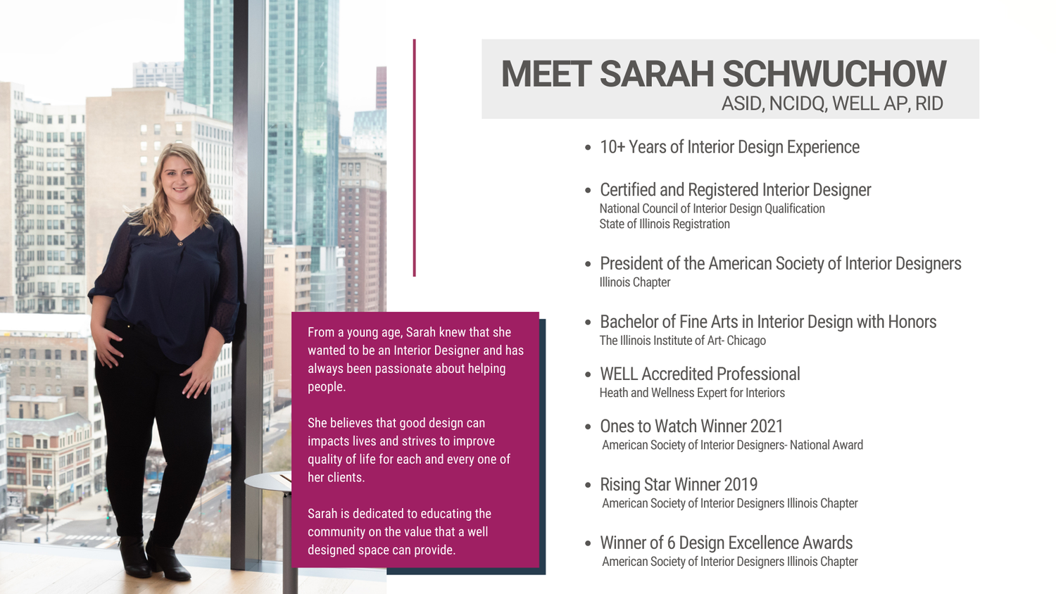 Chicago Interior Designer - Sarah Jacquelyn Interiors