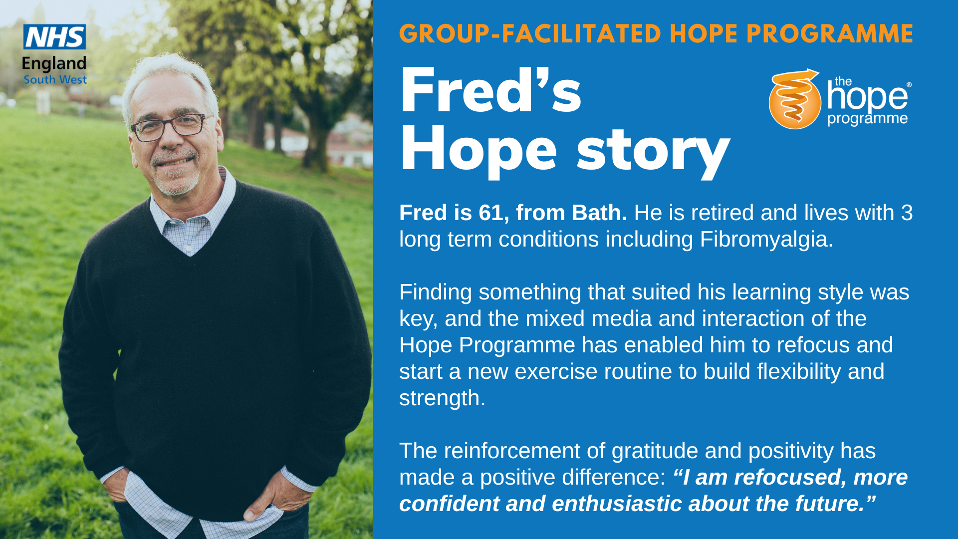 Hope Programme for the South West — Hope For The Community CIC