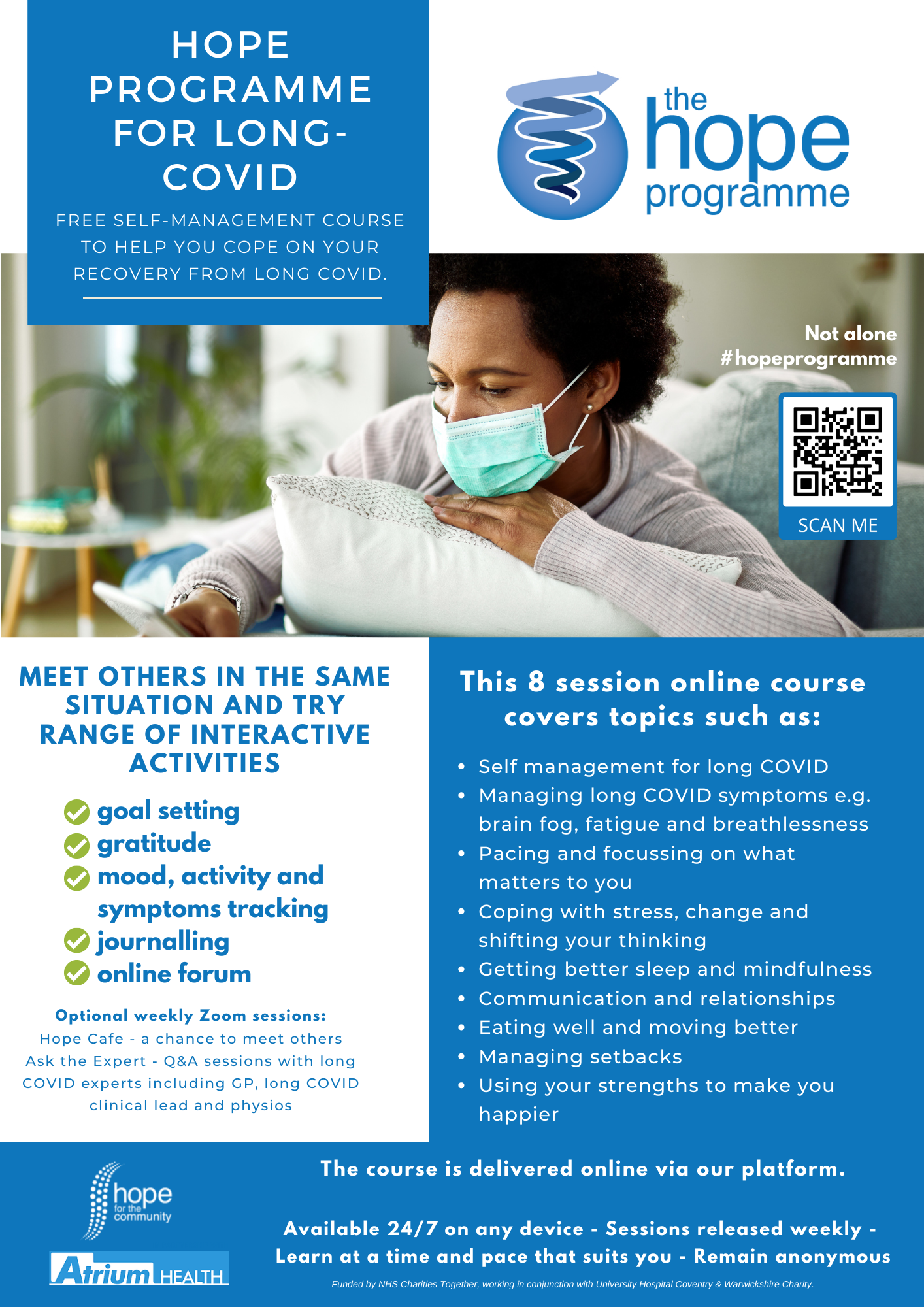 HOPE Programme FOR LONG COVID — Hope For The Community CIC