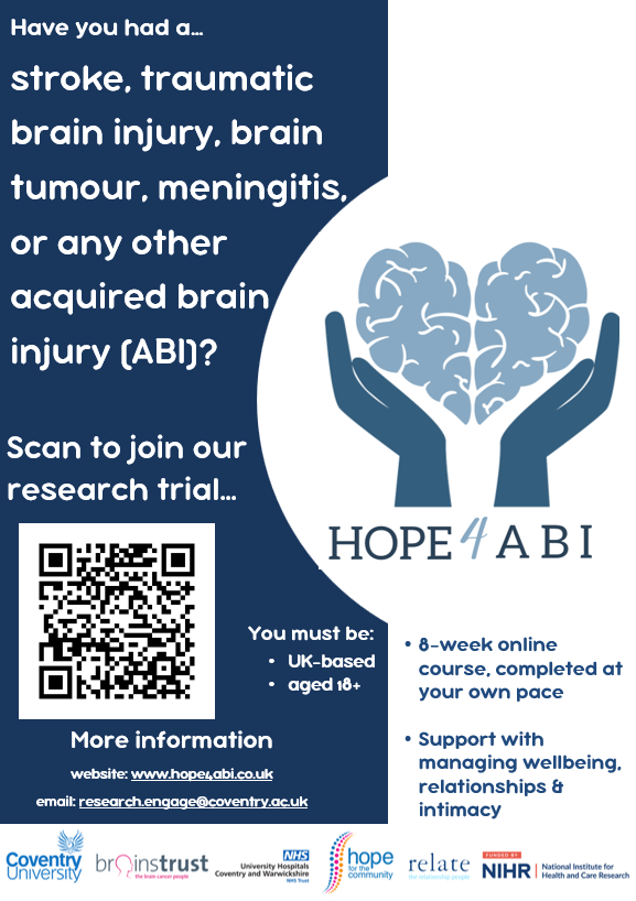 Hope for Acquired Brain Injury — Hope For The Community CIC