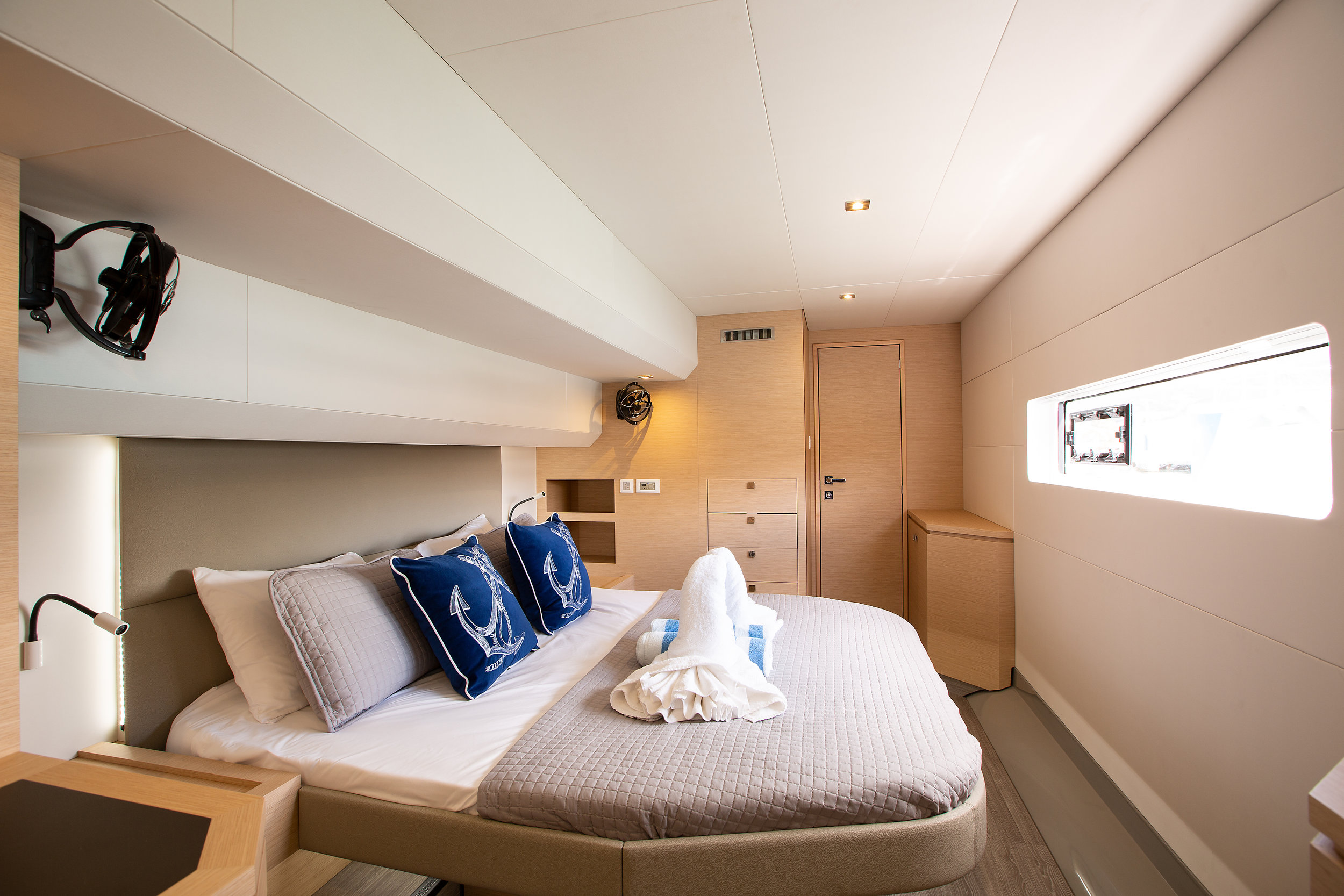 Catamaran Inside Bedroom