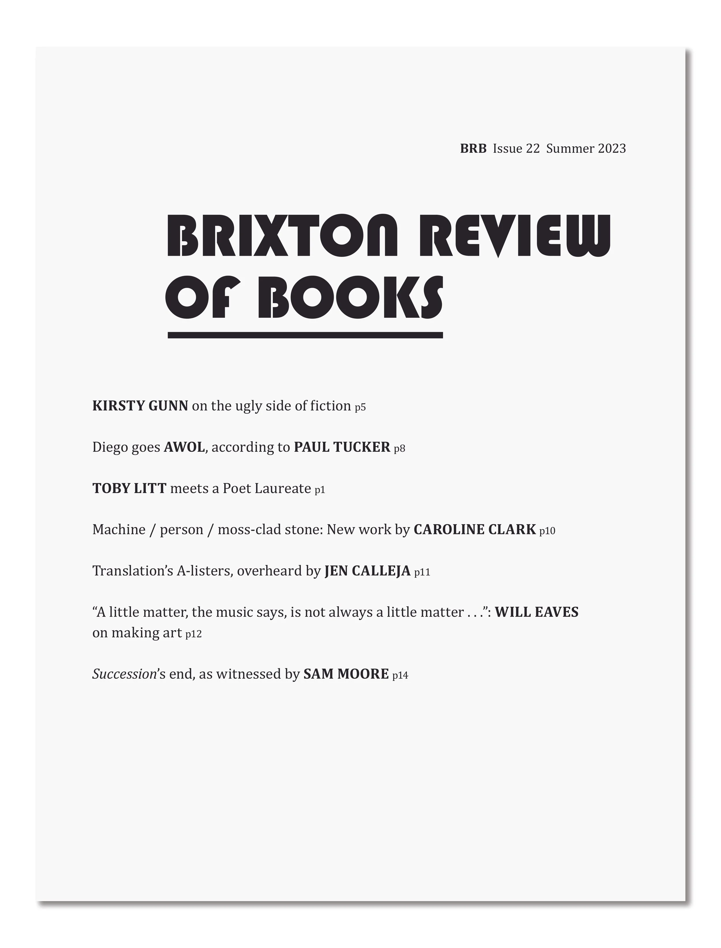 Brixton Review of Books