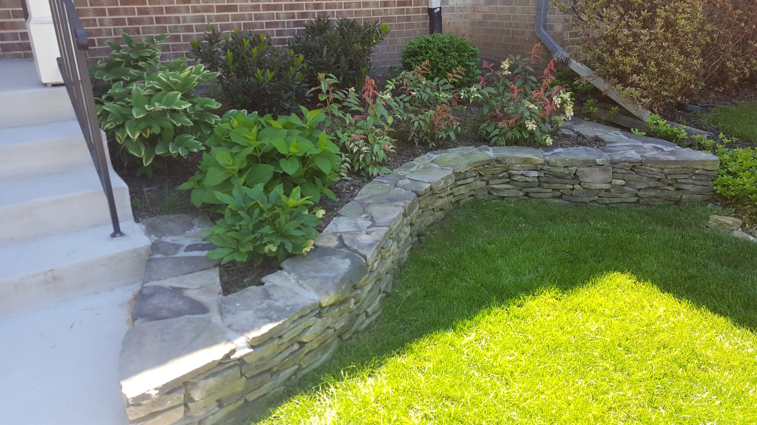 Stone Walls & Terraces Northern VA & DC | Green Lady Masonry