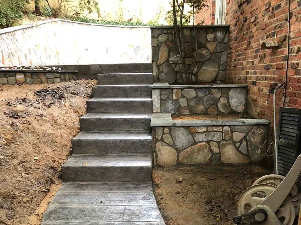 Outside Stone Steps, Stairs & Paths | Green Lady Masonry