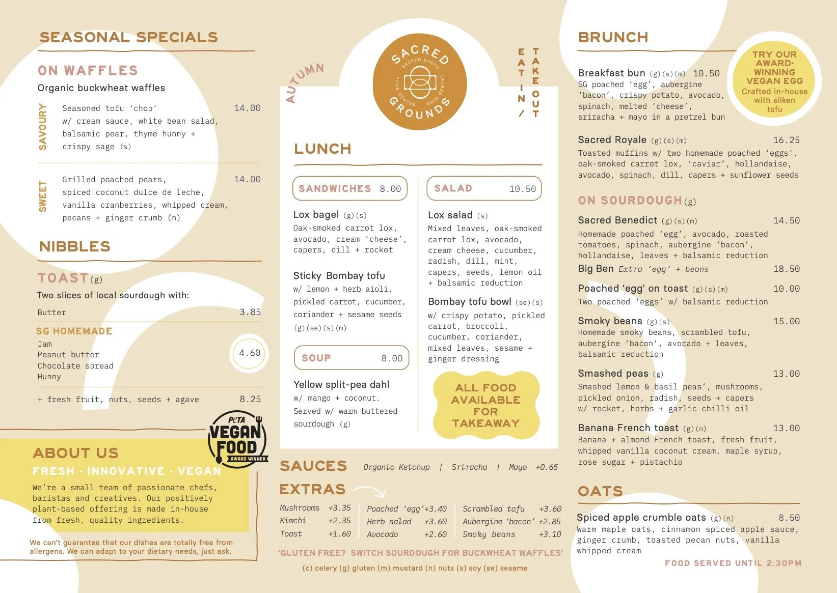 Sacred Grounds Plant-Based Brunch Café