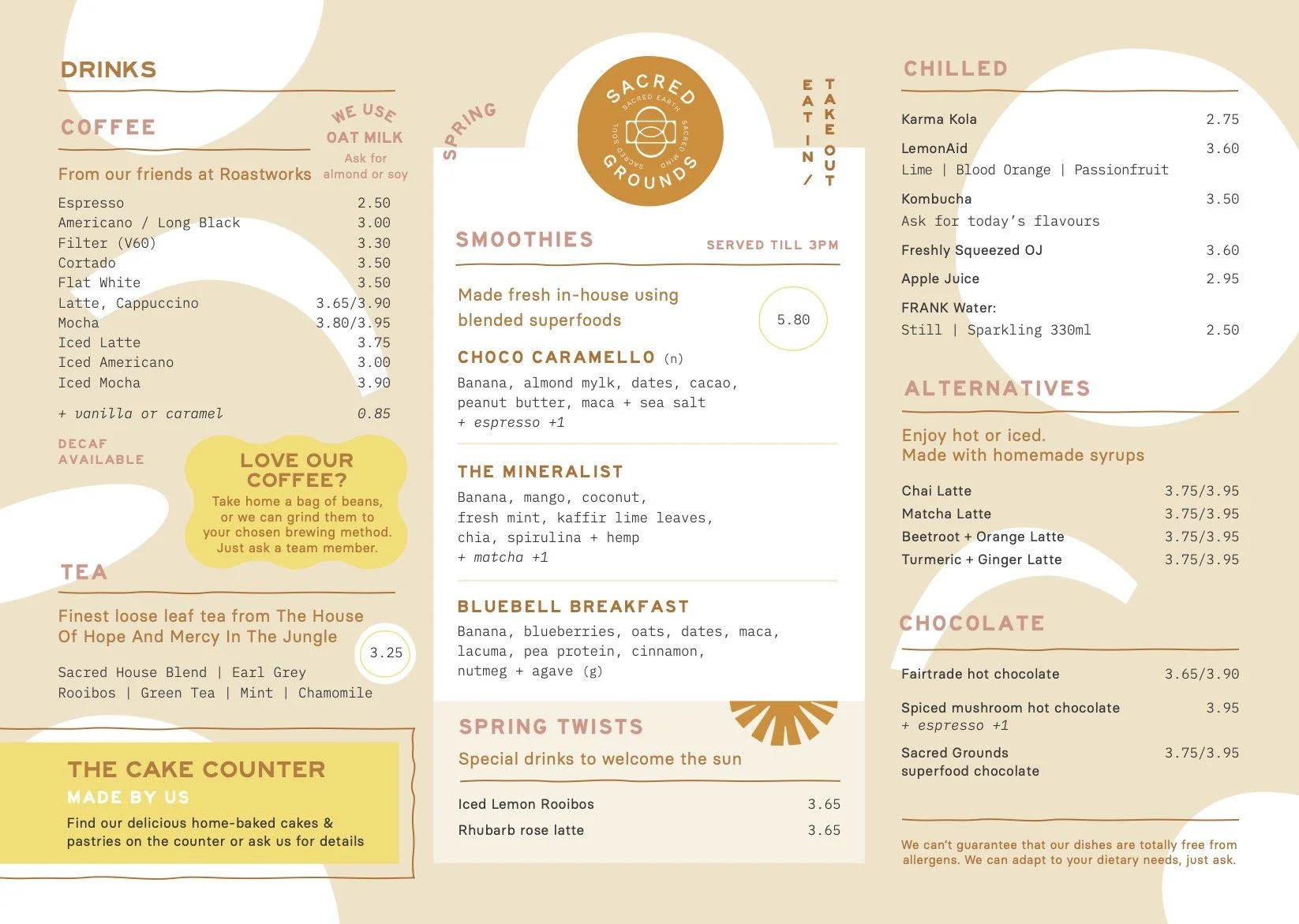 Sacred Grounds Plant-Based Brunch Café