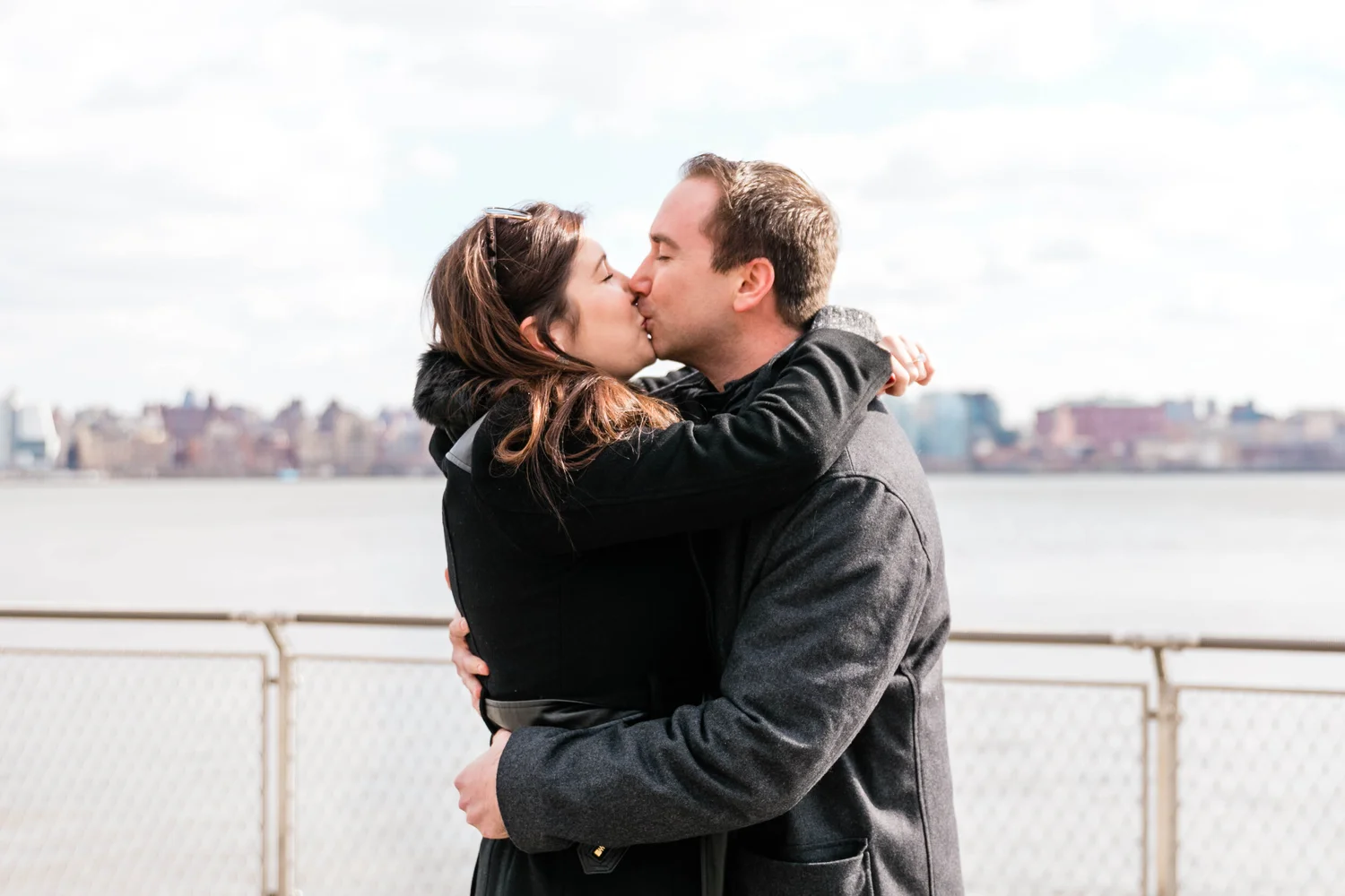 Hoboken, NJ Proposal — Lizzie Burger Photography | NYC Wedding Photographer