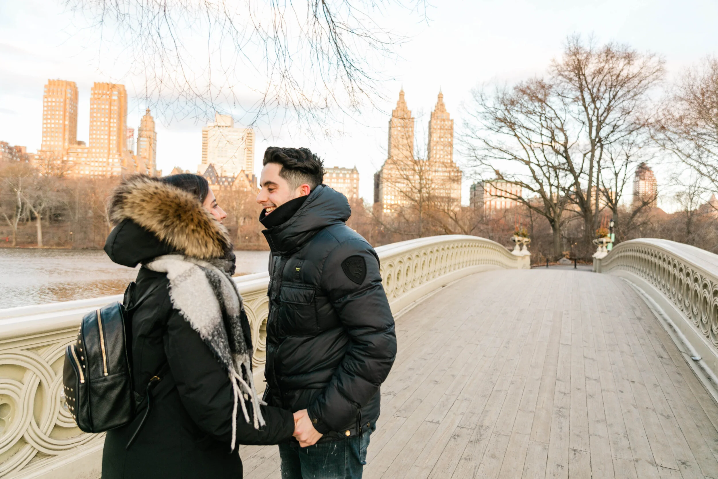 Central Park Bow Bridge Proposal — Lizzie Burger Photography | NY & NJ ...