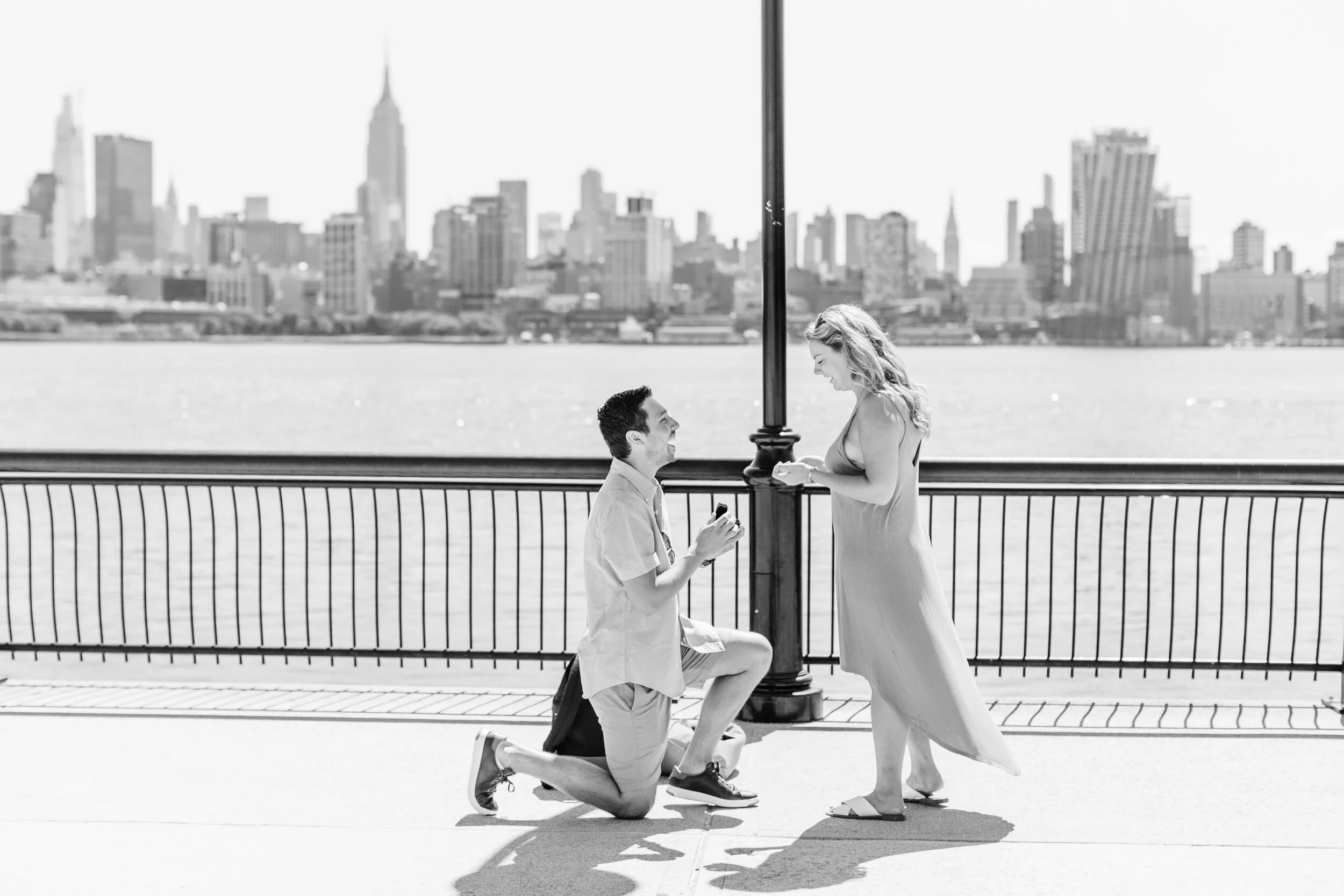 Hoboken Waterfront Proposal — Lizzie Burger Photography | NY & NJ ...