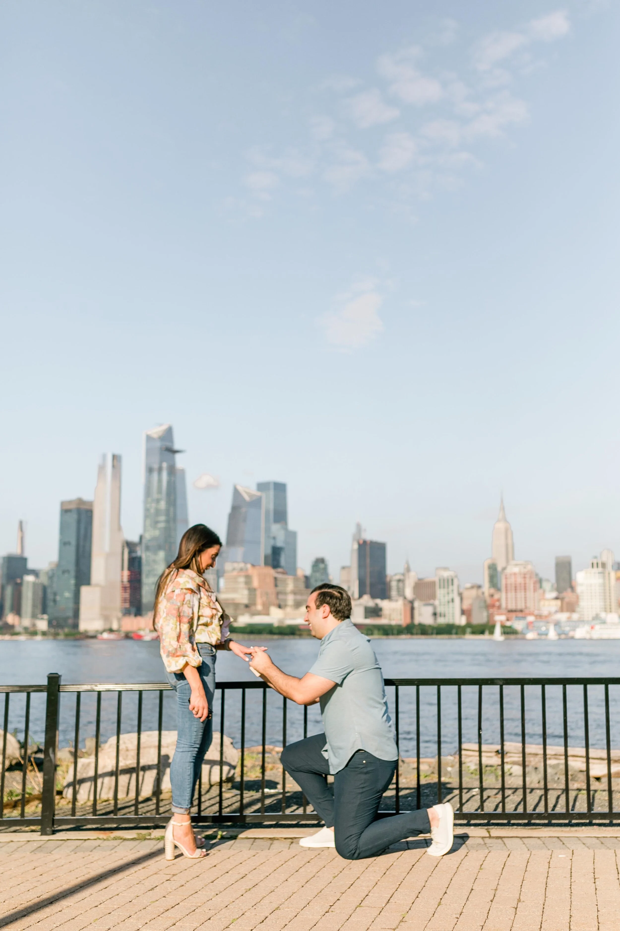 Hoboken, NJ Proposal — Lizzie Burger Photography | NY & NJ Wedding ...