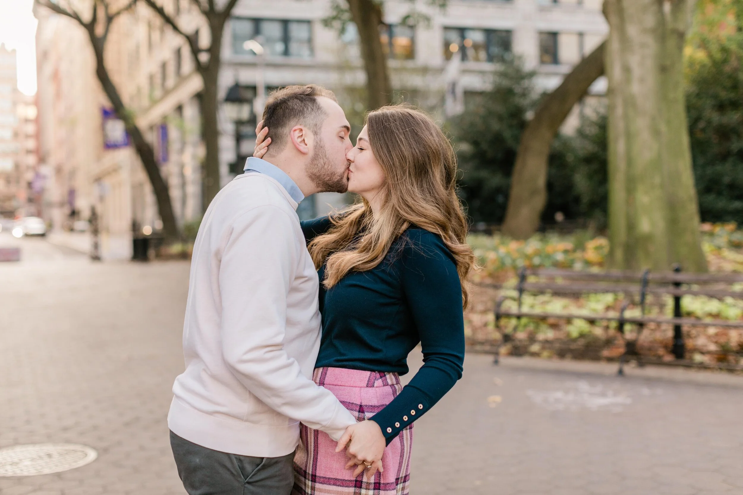 Washington Square Park & West Village Engagement — Lizzie Burger ...