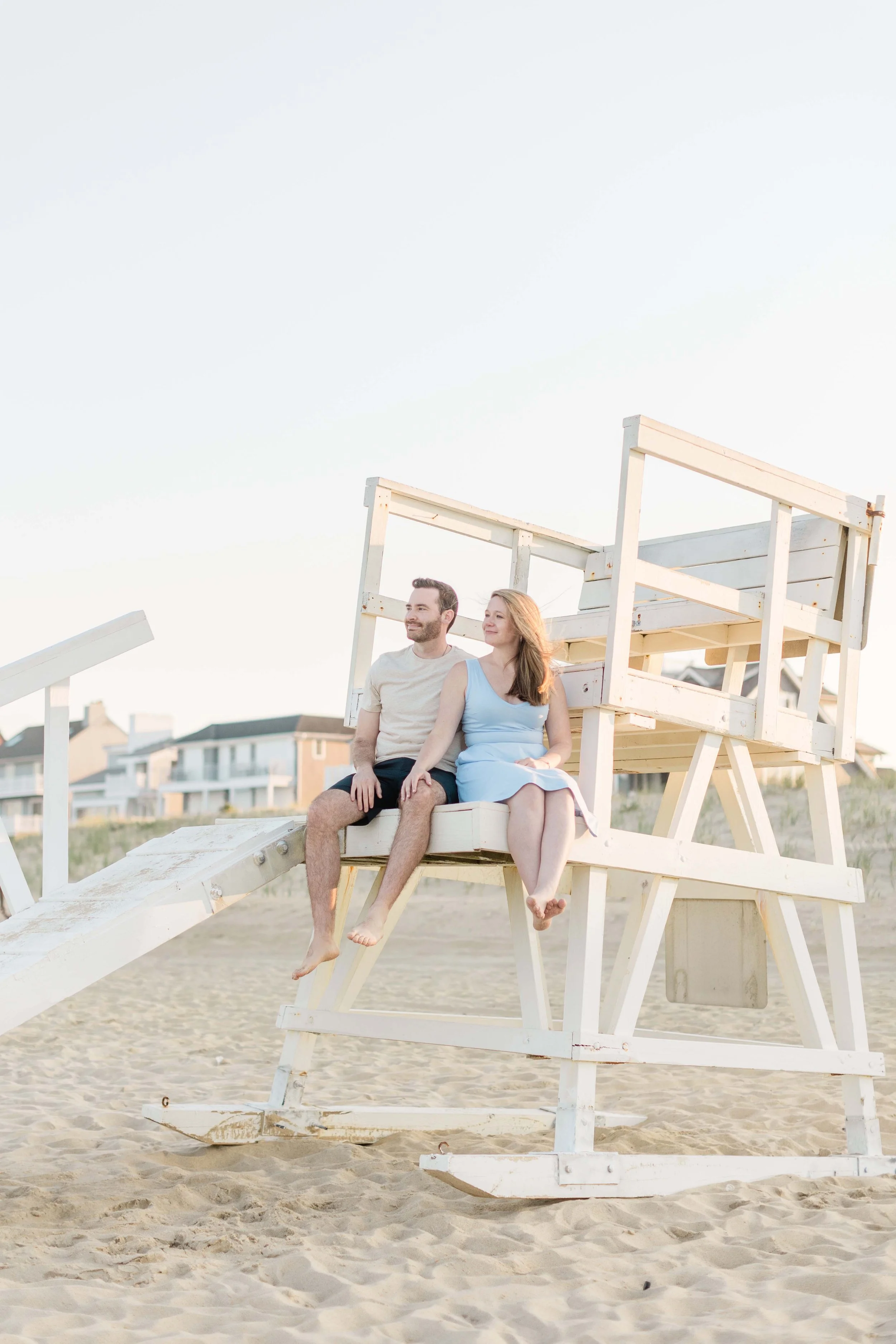 Sea Girt Beach, NJ Engagement — Lizzie Burger Photography | NY & NJ ...