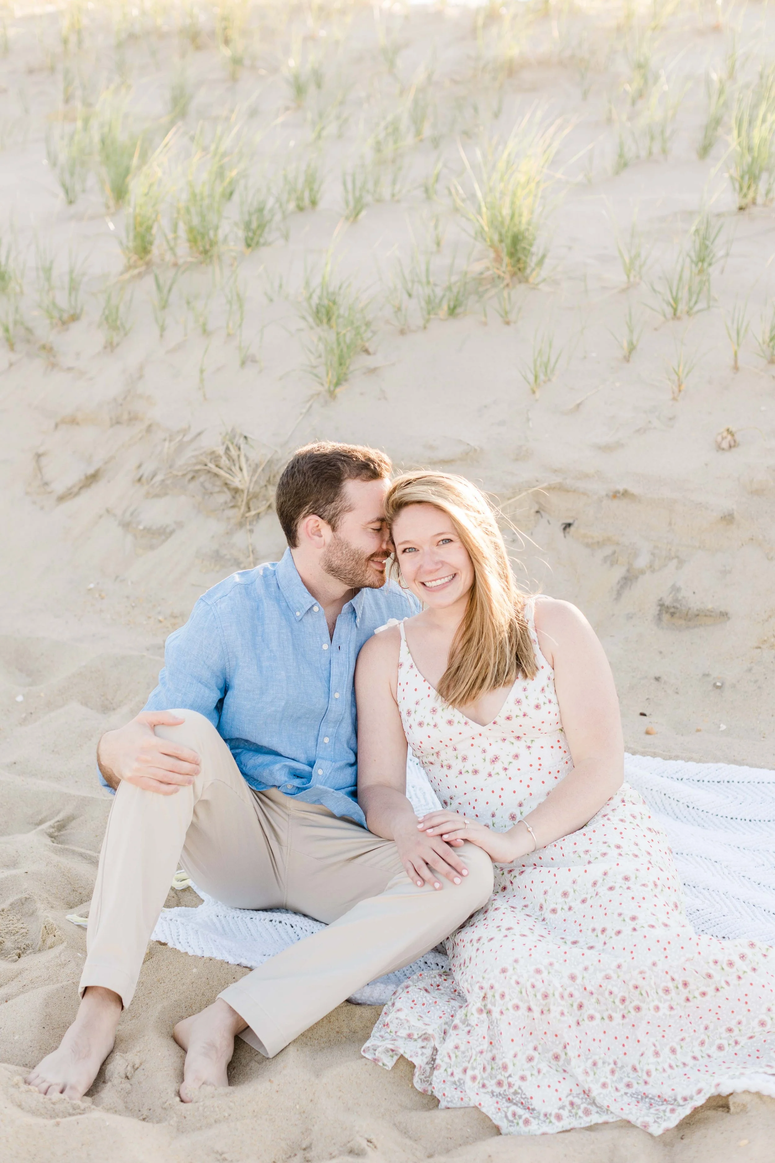 Sea Girt Beach, NJ Engagement — Lizzie Burger Photography | NY & NJ ...