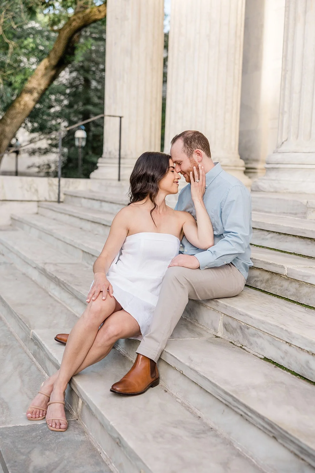 Bethesda Fountain Central Park Engagement — Lizzie Burger Photography ...
