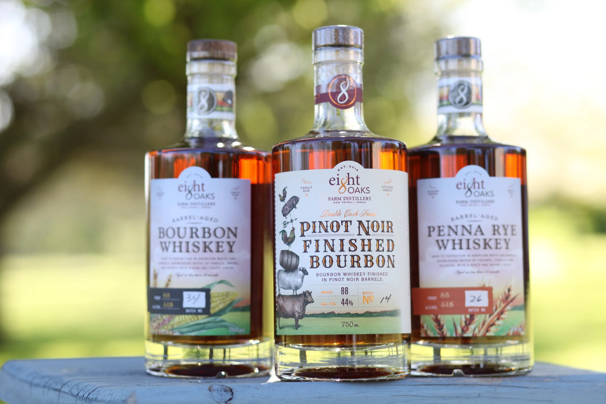 Spirits | Eight Oaks | Pennsylvania Distillery