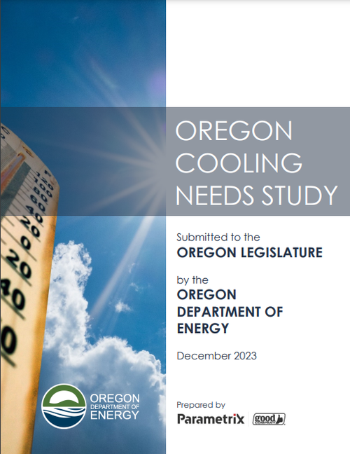 Oregon Department of Energy Study Shows Significant Need for Cooling ...