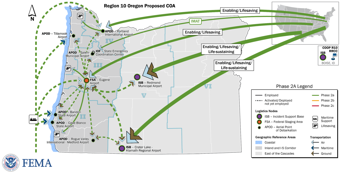 Cascadia Event — Energy Info