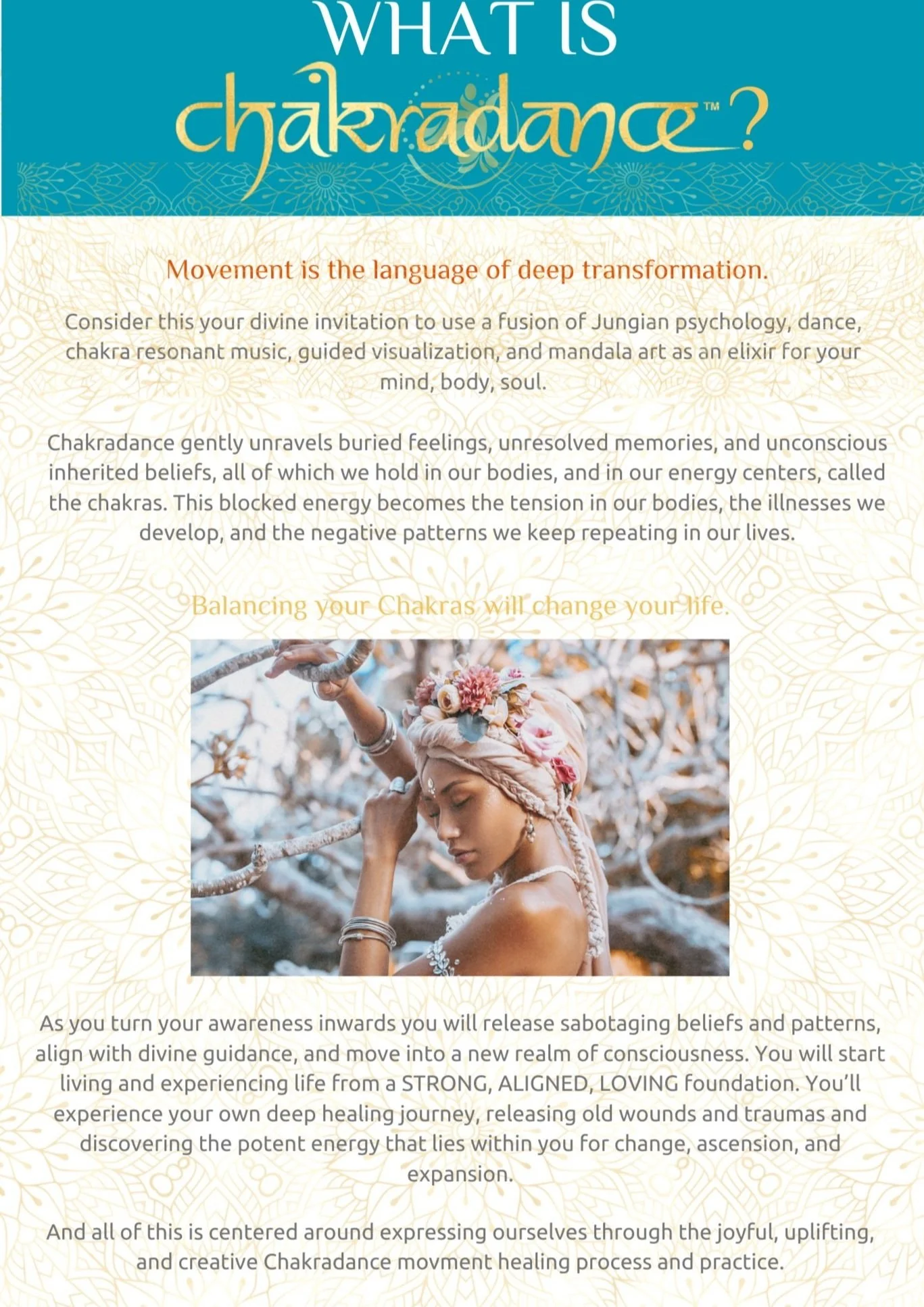 Chakradance to Heal Your Life 9-Week E-Course — Multidimensional Muse