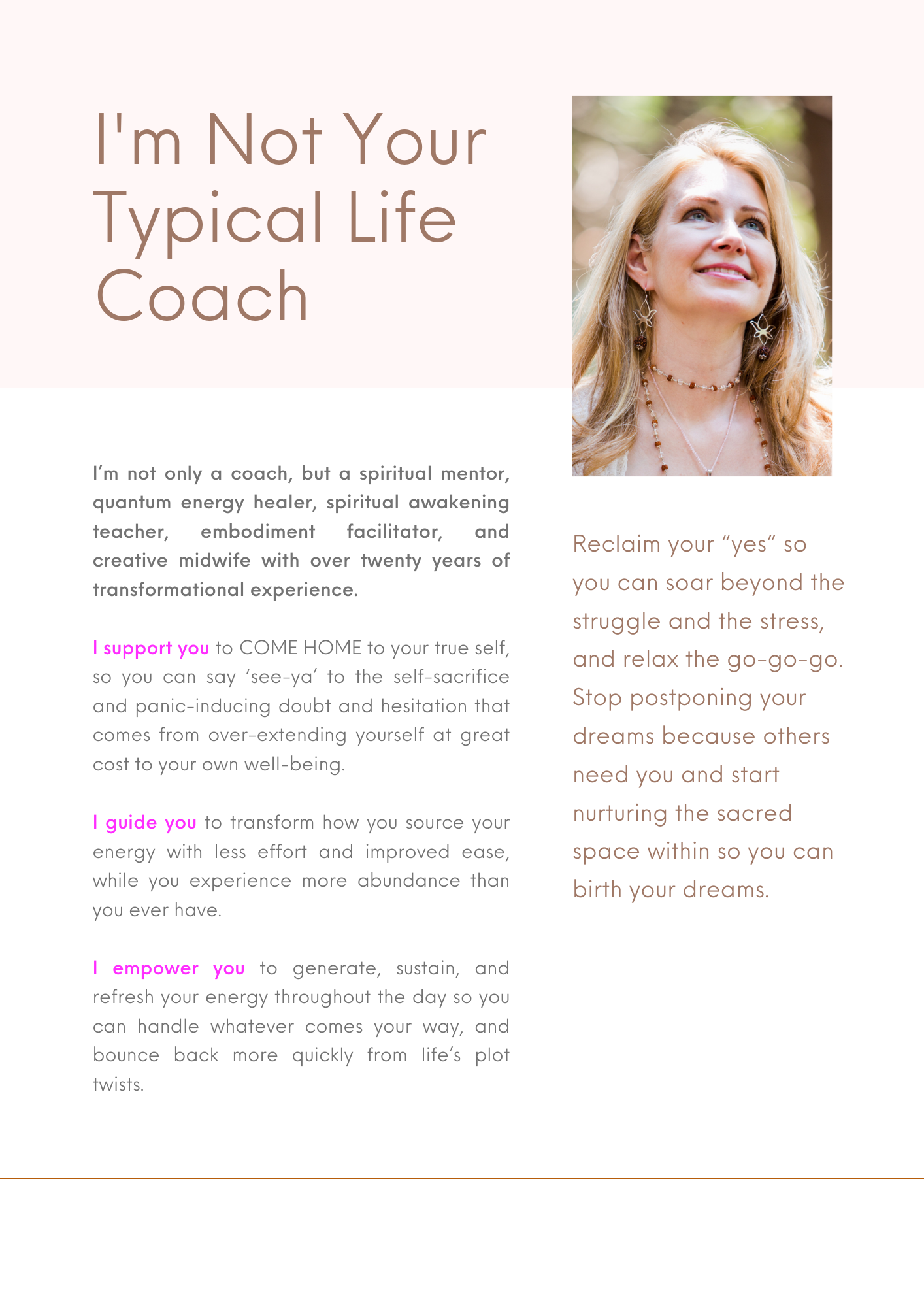 Creative Midwife Private Coaching — Multidimensional Muse
